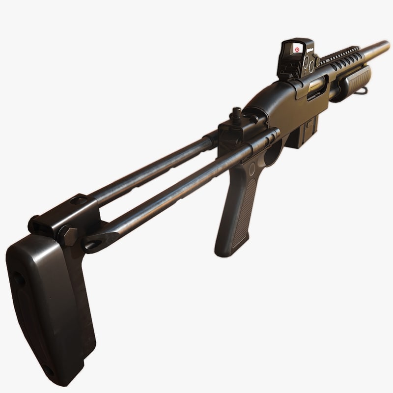 M870 sight model - TurboSquid 1248600