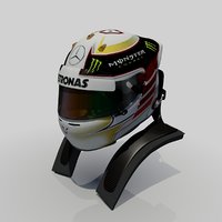 3d lego lewis hamilton model