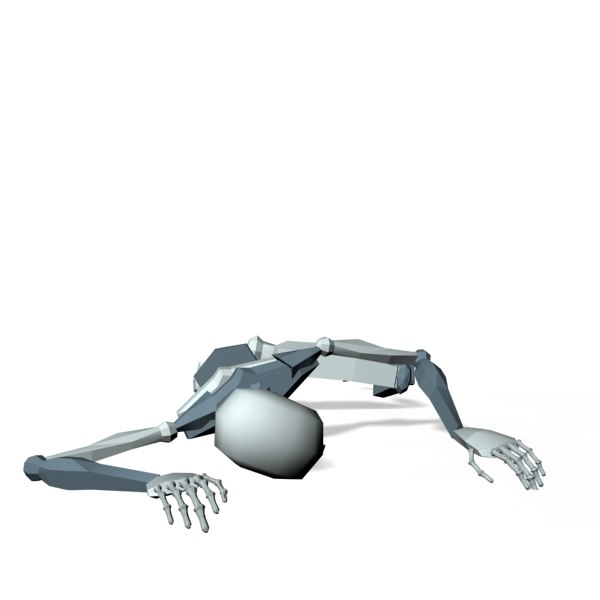 Motion Biovision fighter falling death