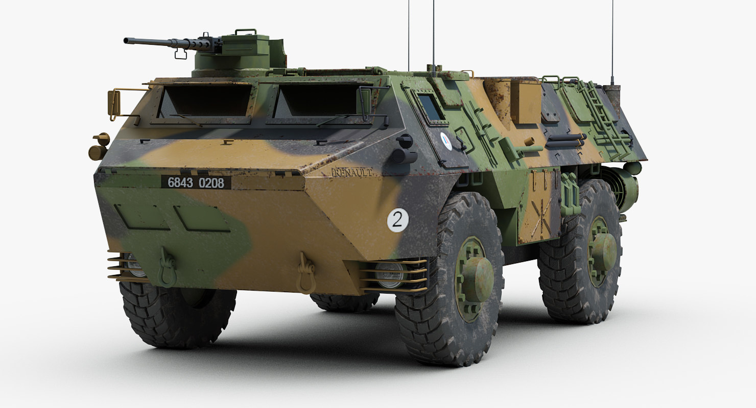 VAB 4x4 APC Modelo 3D - TurboSquid 788999