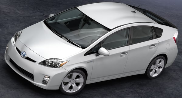 2010 toyota prius 3d model