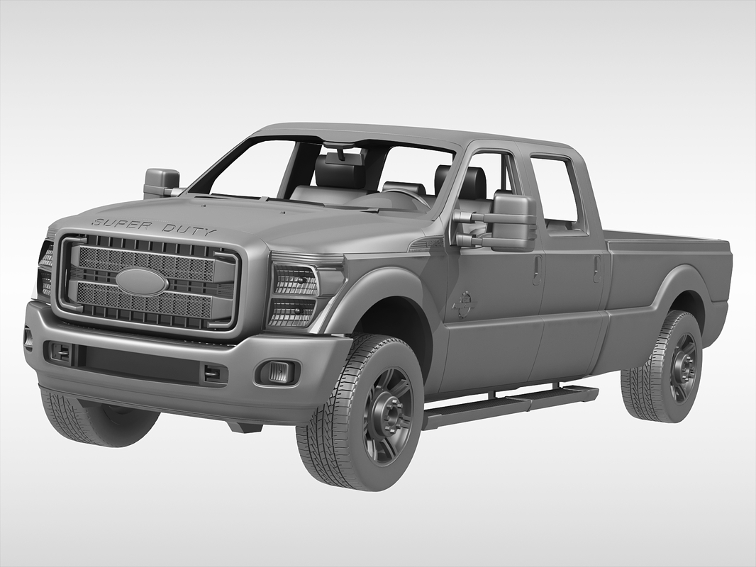 3d f250 super duty model