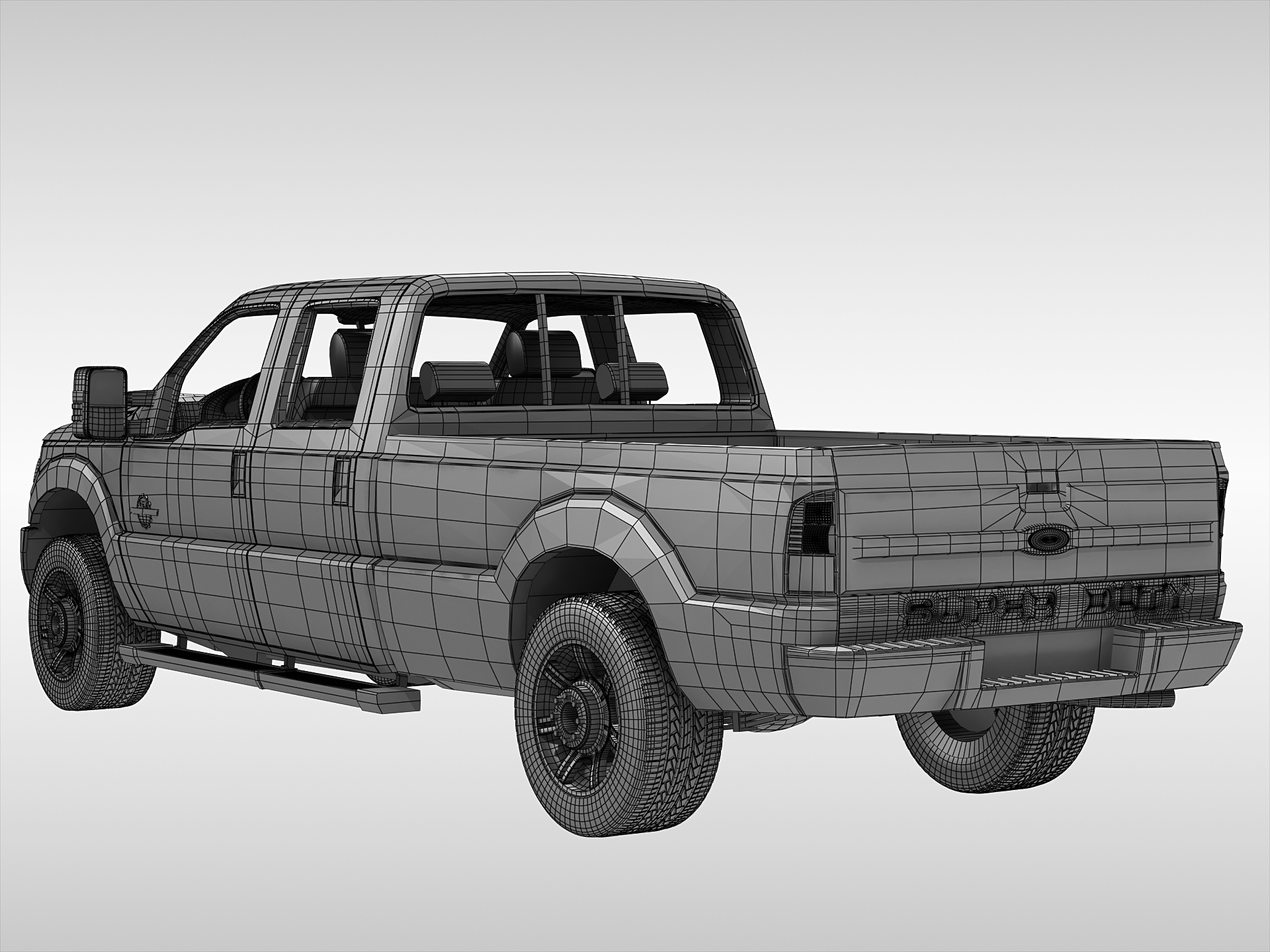 3d f250 super duty model
