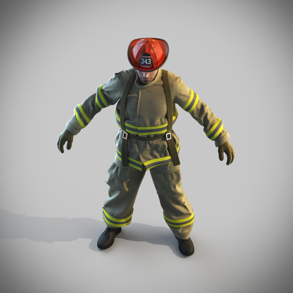 fireman man 3ds