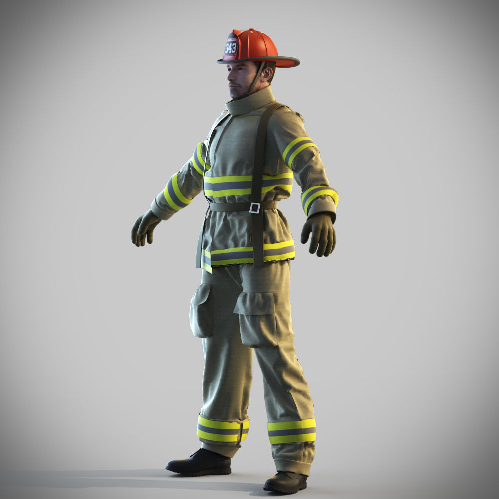 fireman man 3ds
