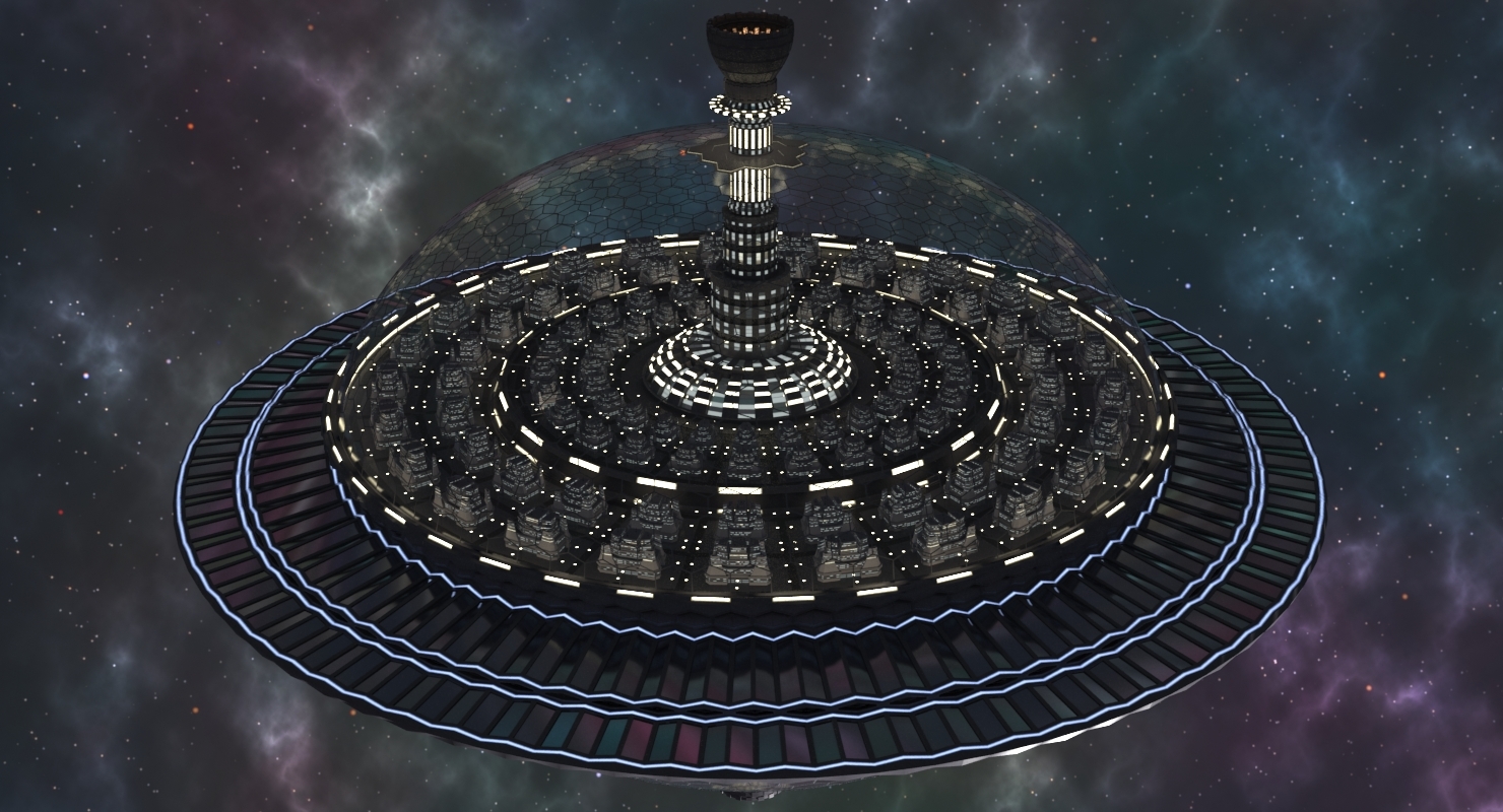 3D model space city 01 - TurboSquid 1247436