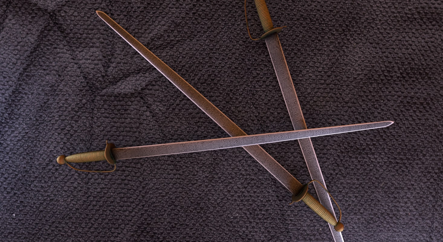 Damasco Rapieira Modelo 3D - TurboSquid 1247466