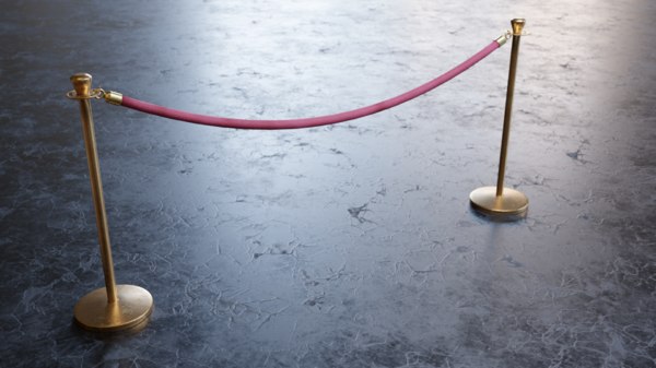 3D Stanchion Models | TurboSquid