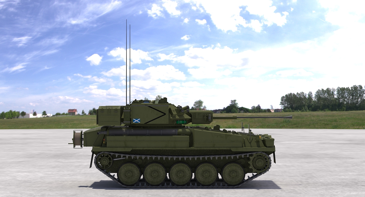 3D cvr t fv107 scimitar - TurboSquid 1247702