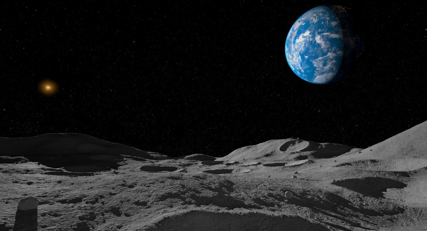 3D model moons surface - TurboSquid 1247746