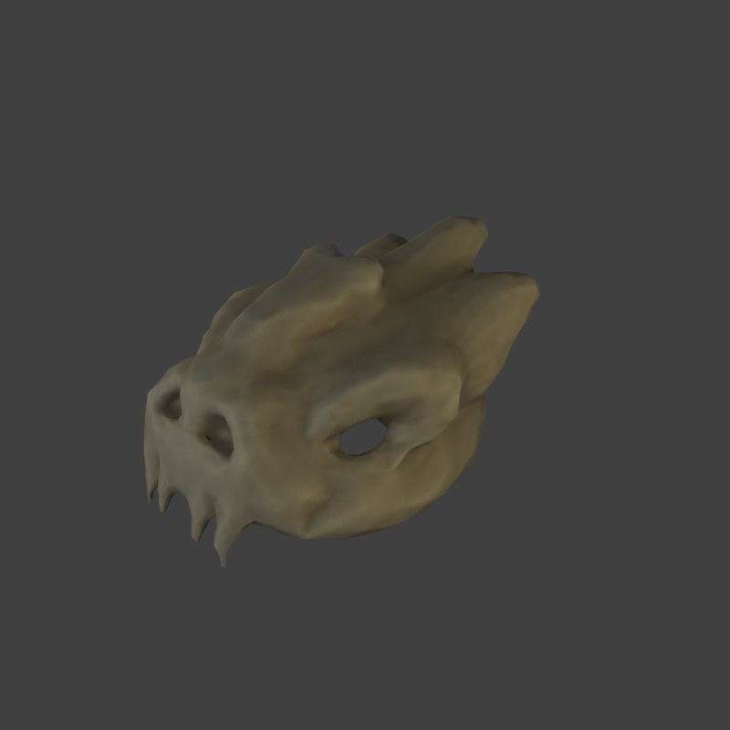 3D beast skull helmet - TurboSquid 1247983