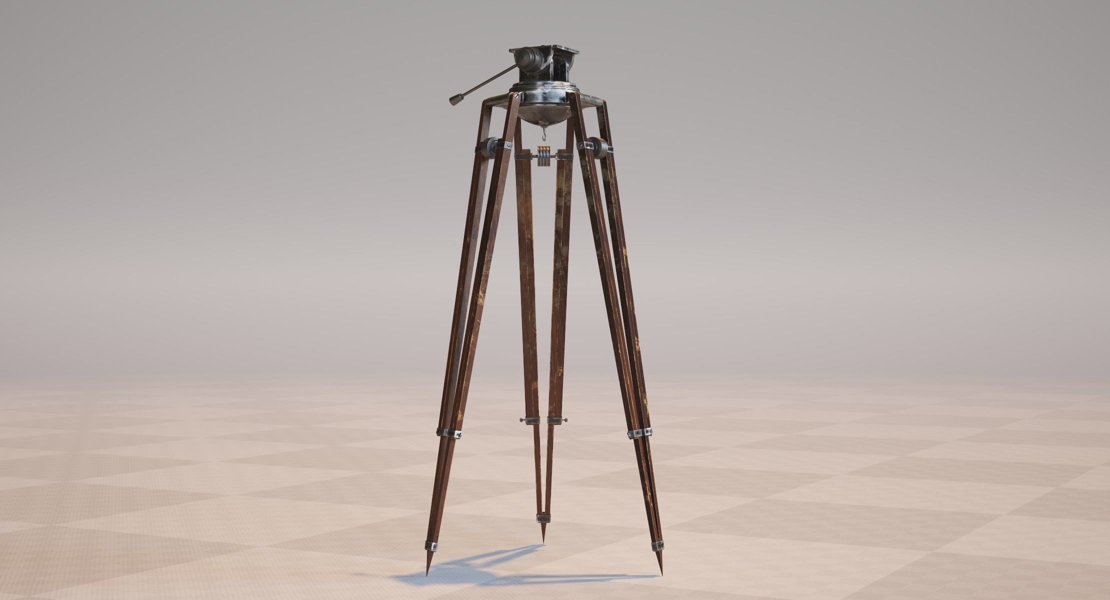 Vintage tripod 3D model - TurboSquid 1248146