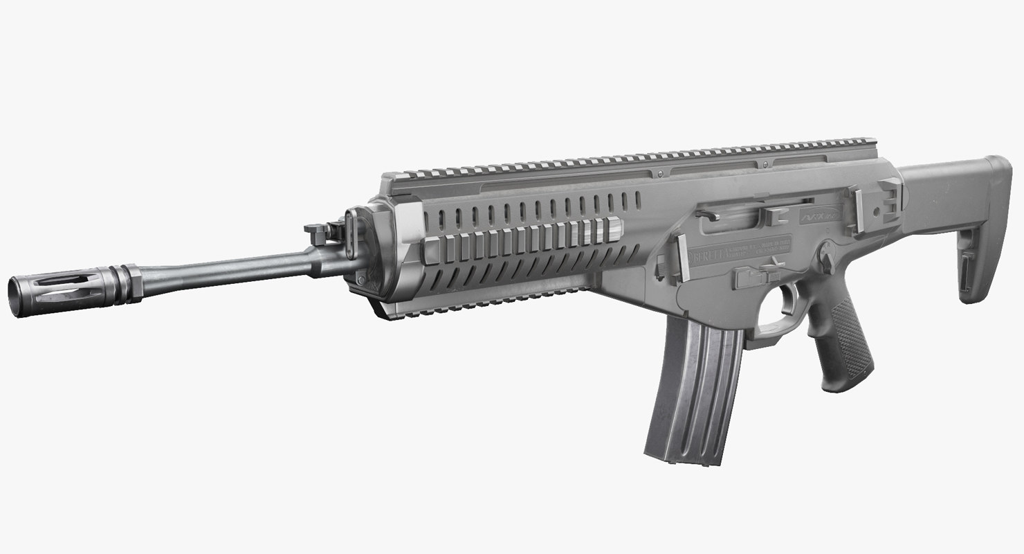 Beretta arx 160 3D model - TurboSquid 1243250