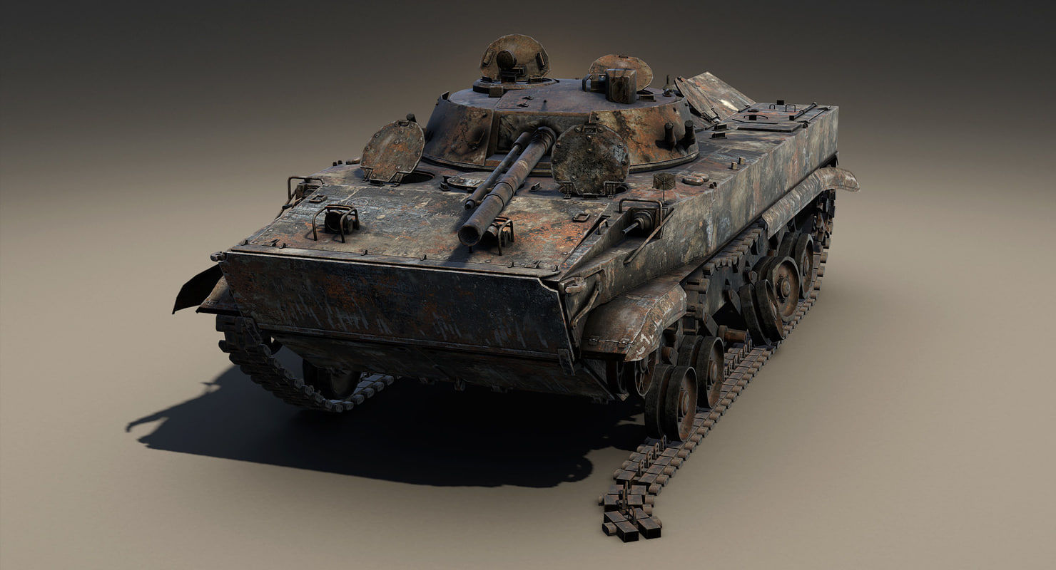 BMP-3 Queimado Modelo 3D - TurboSquid 1248158