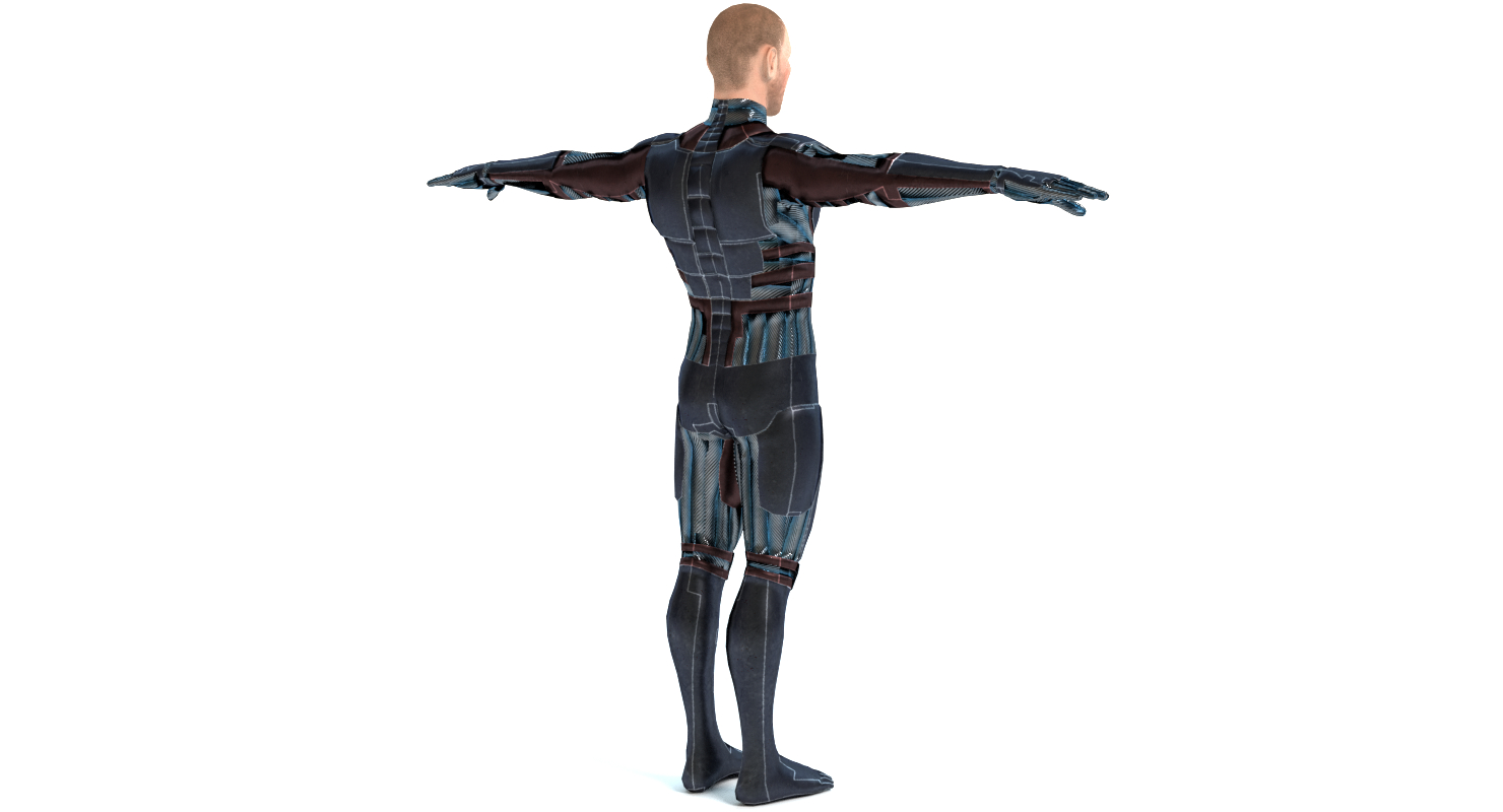 Sci fi soldier biosuit model - TurboSquid 1248171