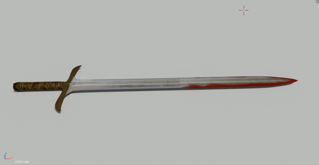 3D bloody sword - TurboSquid 1248169