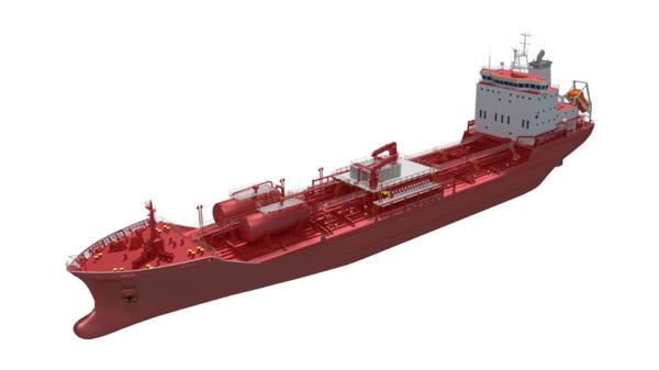Navio-tanque químico 145m v3 Modelo 3D - TurboSquid 1248325