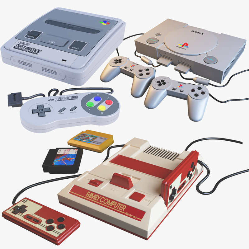 3D snes super nintendo - TurboSquid 1248437