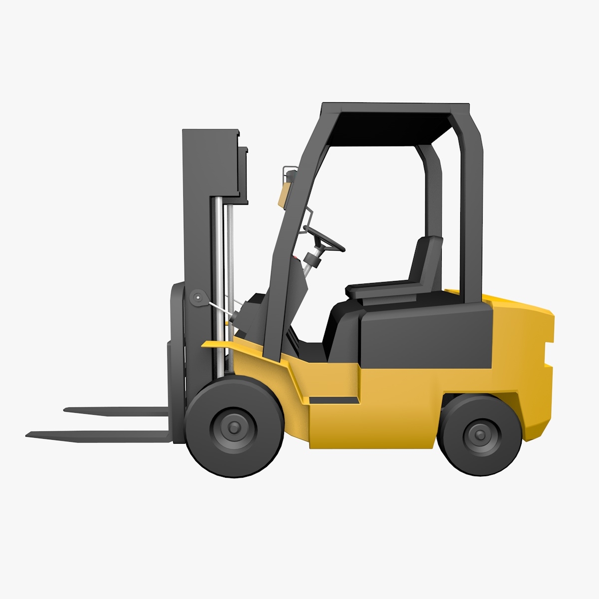 Gabelstapler 3D-Modell - TurboSquid 1248659