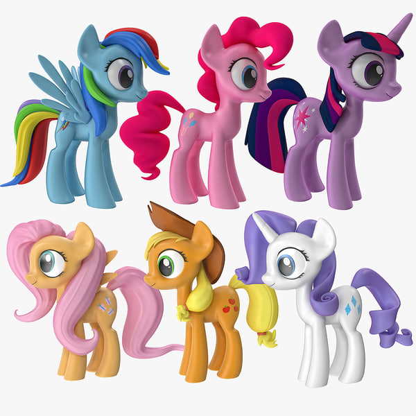 My Little Pony 3D Models for Download | TurboSquid