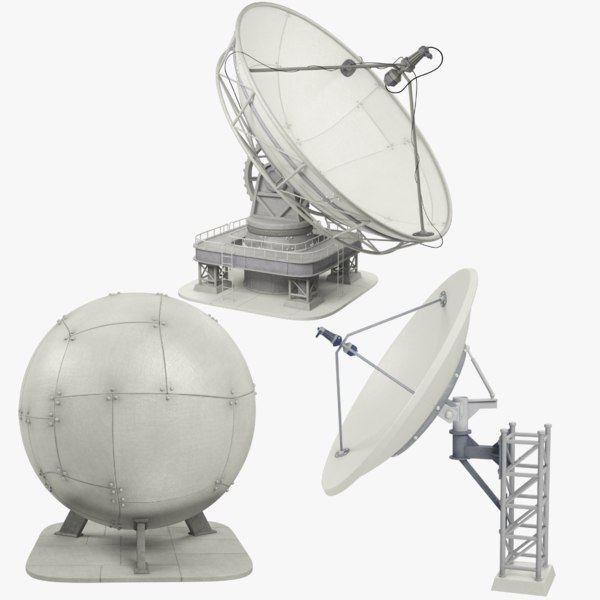 Satellite Dish 3D Models for Download | TurboSquid