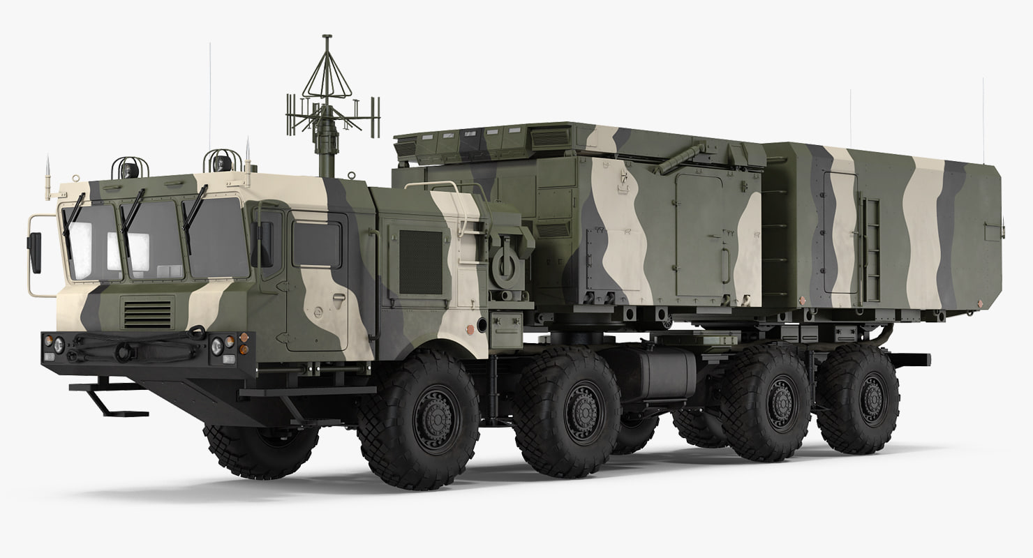 Mobile radar station 96l6 3D - TurboSquid 1249292