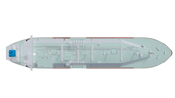 3D lng carrier membrane type - TurboSquid 1249001