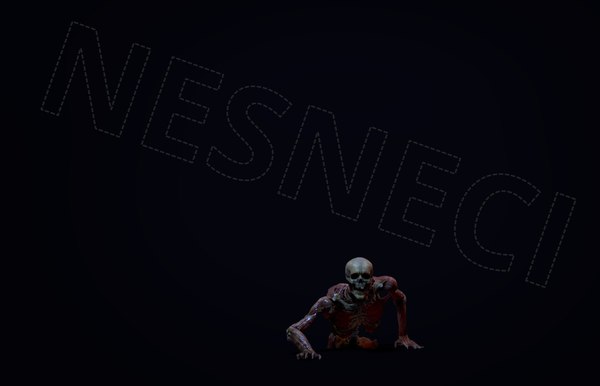 Zombie skeleton 4k rig 3D - TurboSquid 1249002