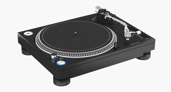 Professional dj turntable 3D model - TurboSquid 1249312