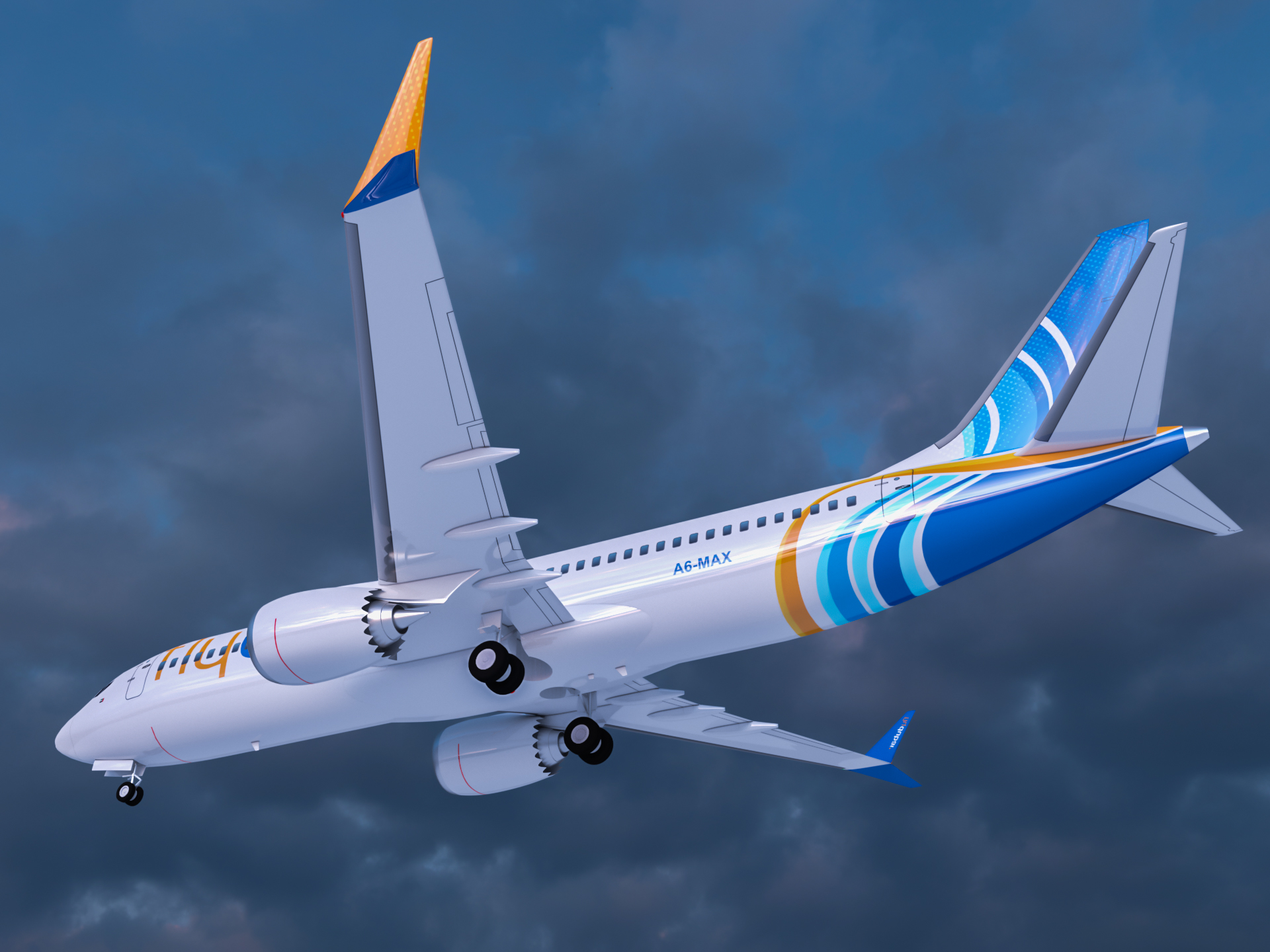 3D Boeing 737 8 Flydubai Airlines TurboSquid 1249345 3d-boeing-737-8-flydubai-airlines-turbosquid-1249345