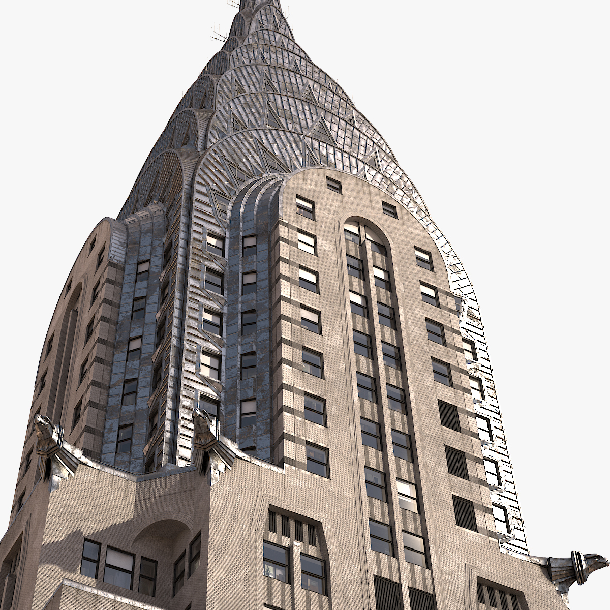 Chrysler building 3D model - TurboSquid 1249251