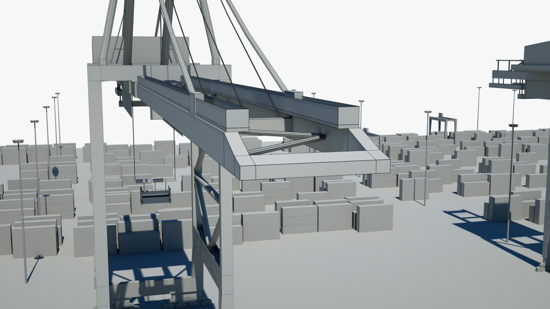 Sea port 3D - TurboSquid 1249314