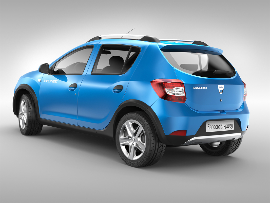 3d dacia car