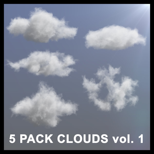 Cloud 3D Models for Download | TurboSquid