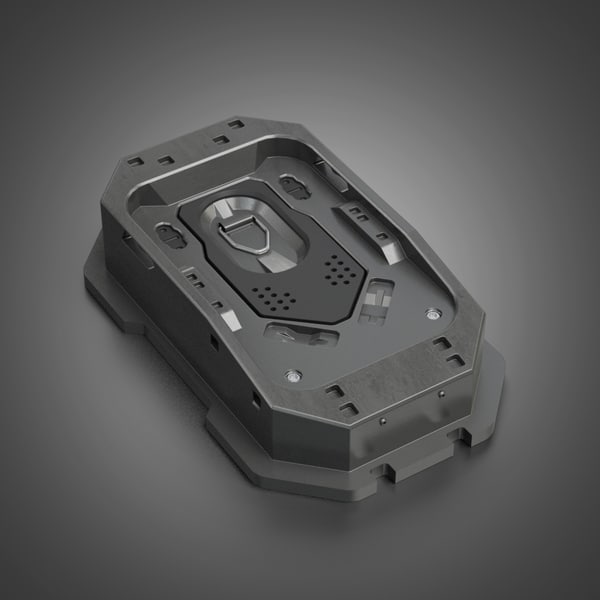 sci-fi boxes futuristic 3d model