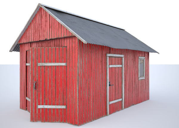Shed 3D Models for Download | TurboSquid