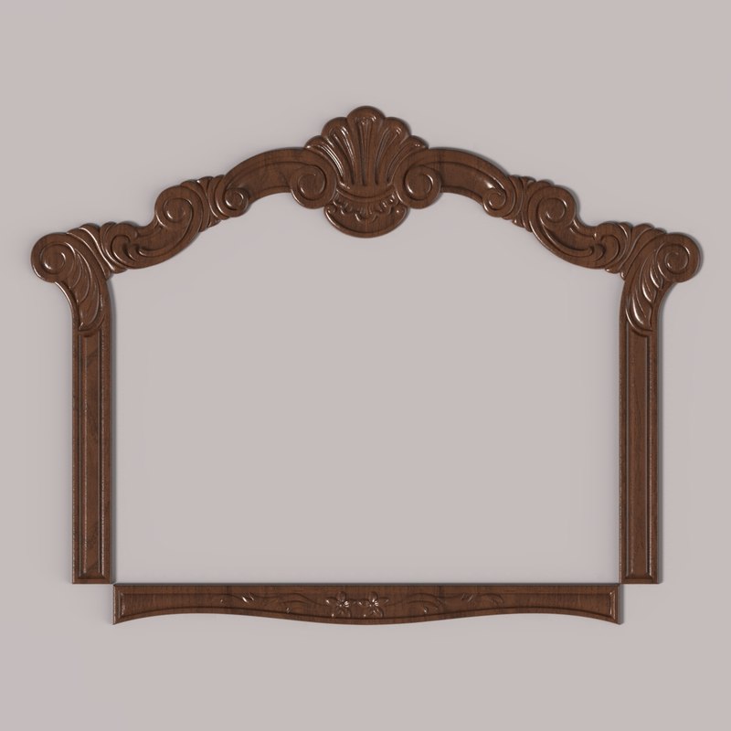 Free 3D carved frame cnc - TurboSquid 1249682