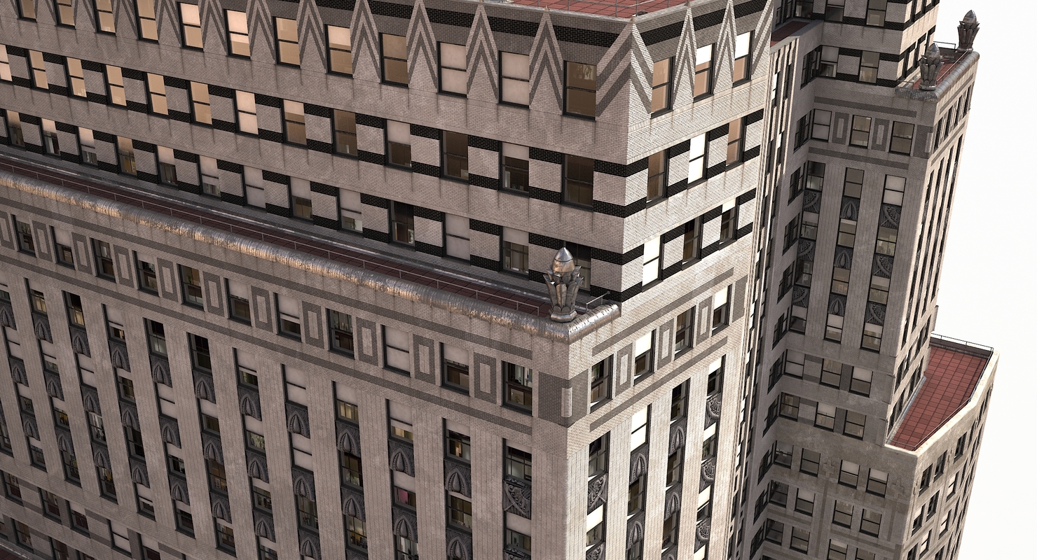 Chrysler building 3D model - TurboSquid 1249251