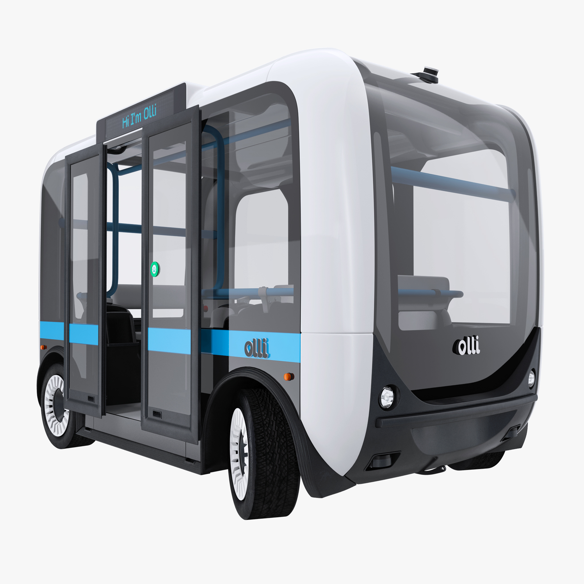 3D model olli self driving electric - TurboSquid 1250241