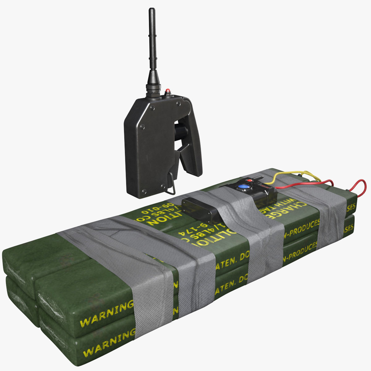 modelo 3d Bomba C4 - TurboSquid 1250016