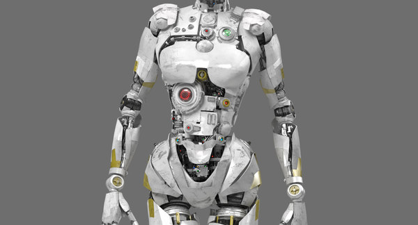 Female robot 3D - TurboSquid 1246090
