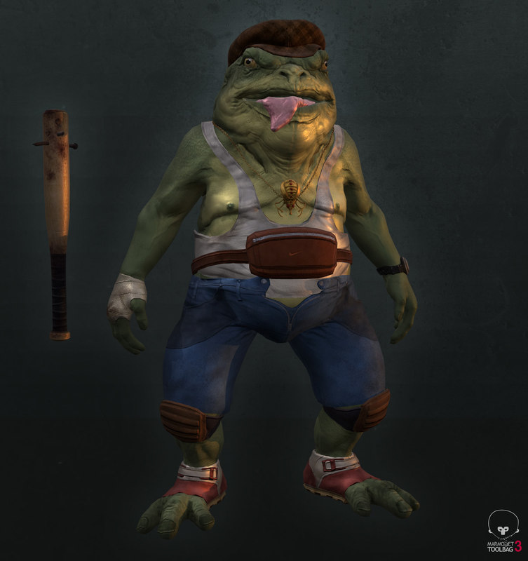 Ready toad 3D model - TurboSquid 1250419