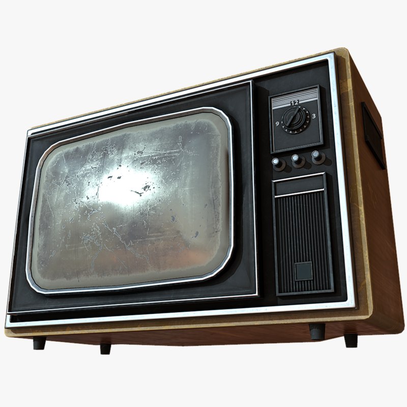 Old tv 3D model | 1148884 | TurboSquid
