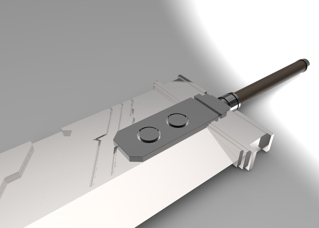Free cloud sword 3D model - TurboSquid 1250570