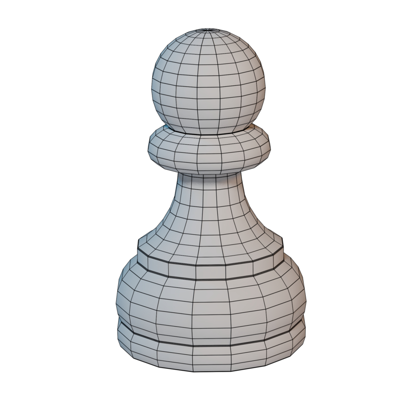 Schachfigur - Bauer 3D-Modell - TurboSquid 1250712