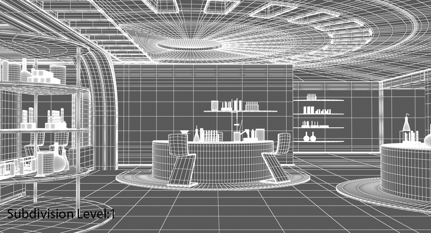 Modern laboratory 3D - TurboSquid 1250980