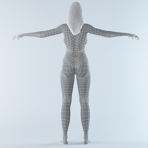 Modello 3d Woman14 Blender Turbosquid 1250888
