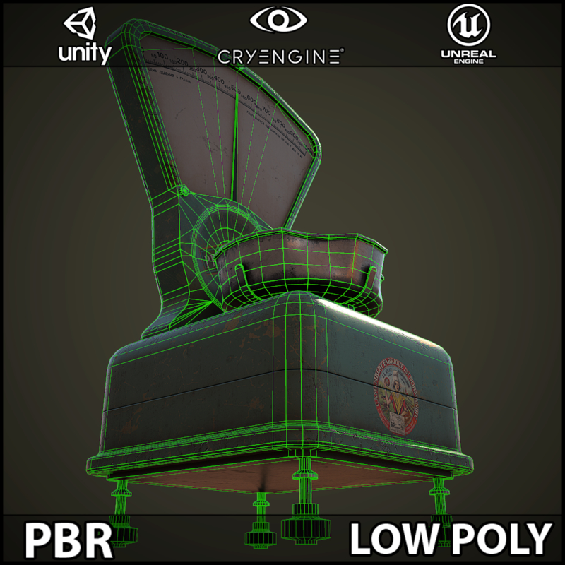 Scale unity model - TurboSquid 1149749