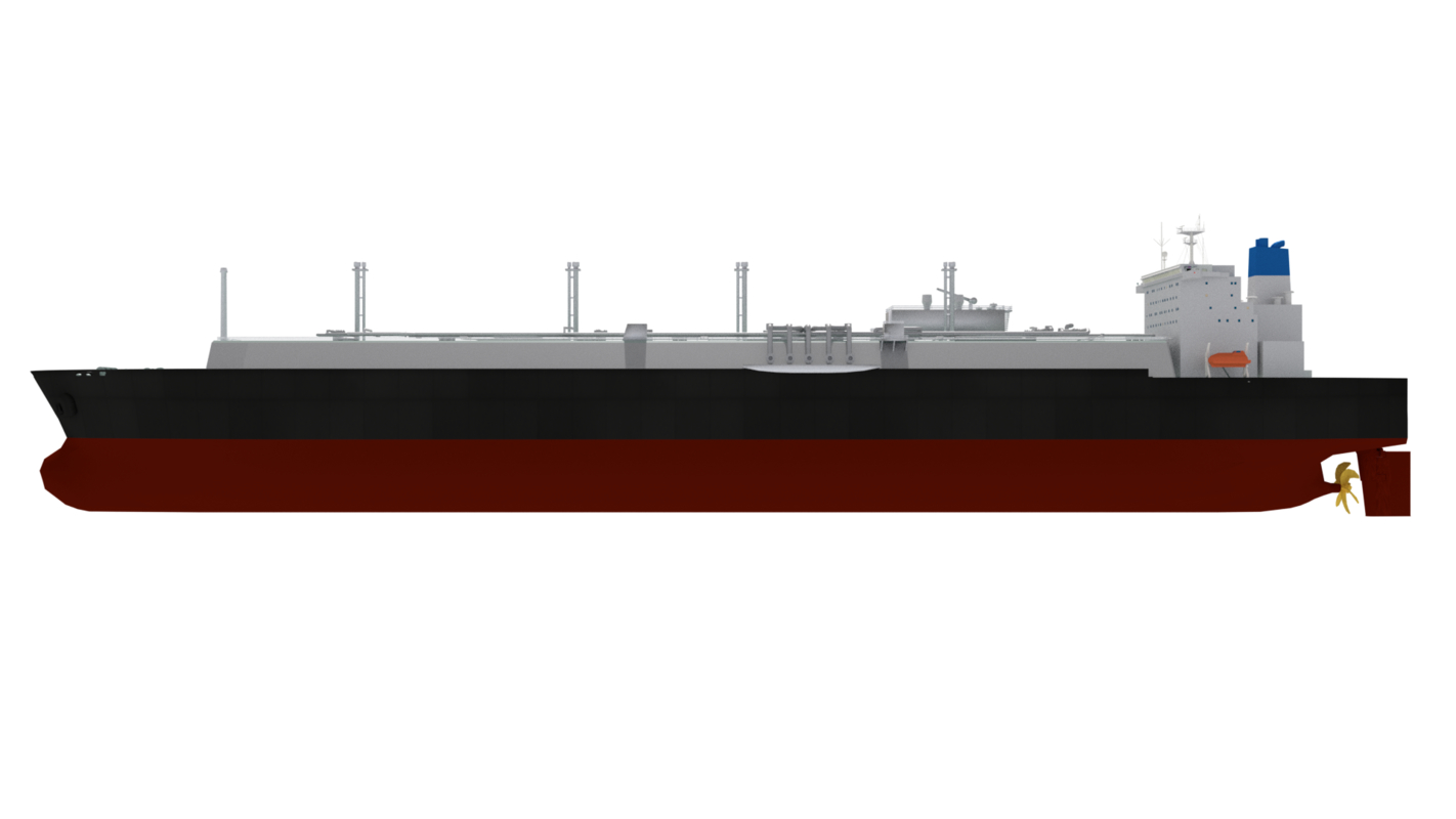 3D lng carrier technigaz gtt - TurboSquid 1251021