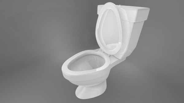 Toilet Blender Models for Download | TurboSquid